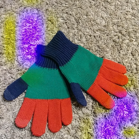 GAP | Accessories | 669nwt Gap Kids Colorblock Tech Gloves S M L ...